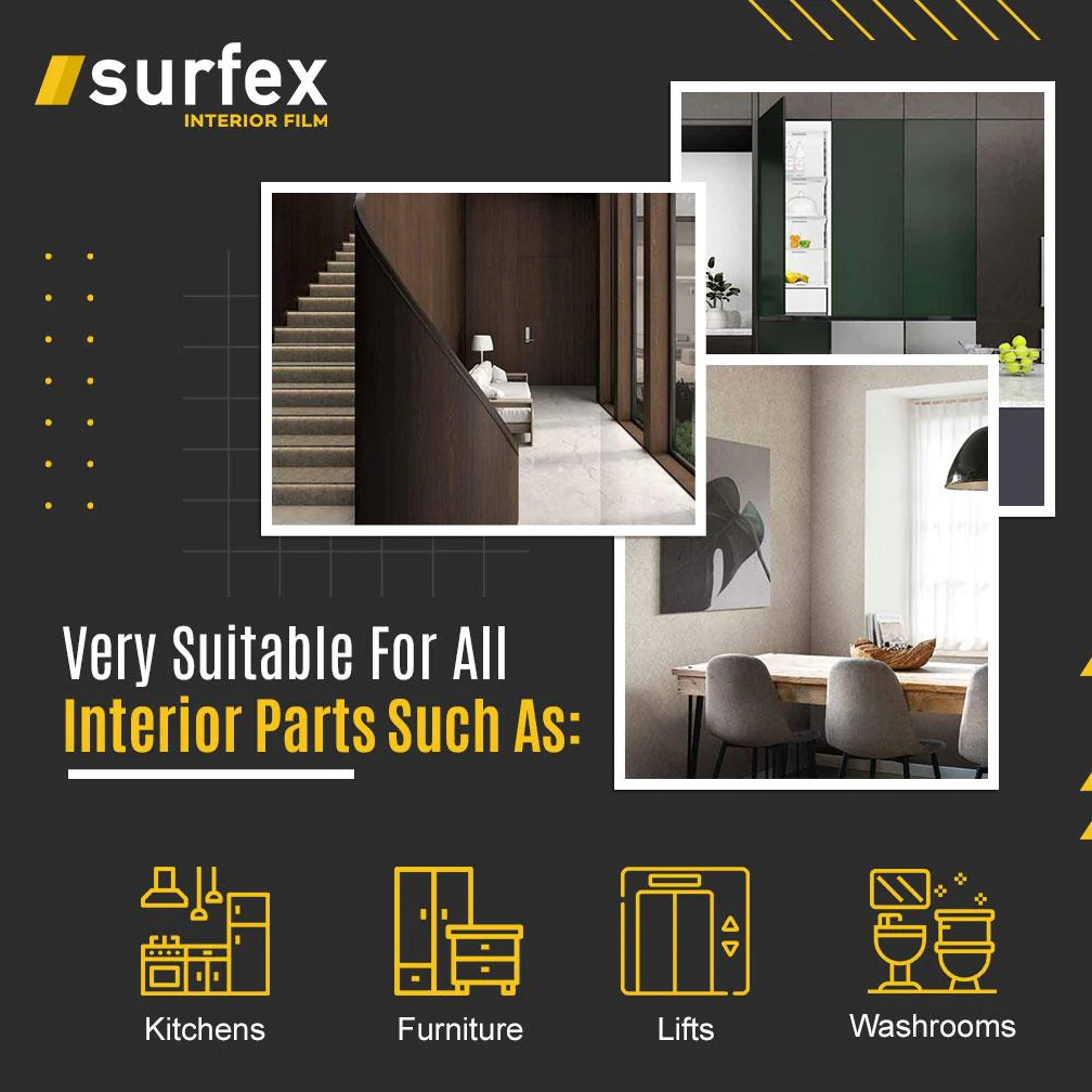 Surfex Interior films | Innredningsfolier | Scandraft